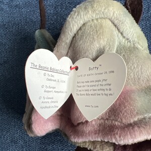 Batty Beanie Baby Collection Extremely Rare - Etsy