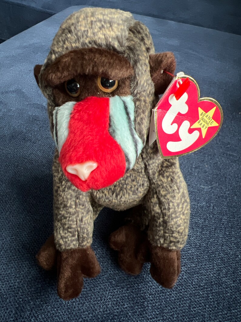 Cheeks Very Rare Beanie Baby - Etsy