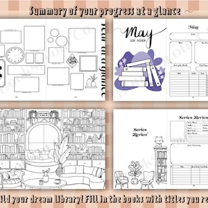 Personalized Reading Journal | Custom Handmade Journal | Nature ...