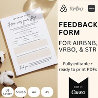 Airbnb VRBO Cleaning Checklist Digital Template - Etsy Canada