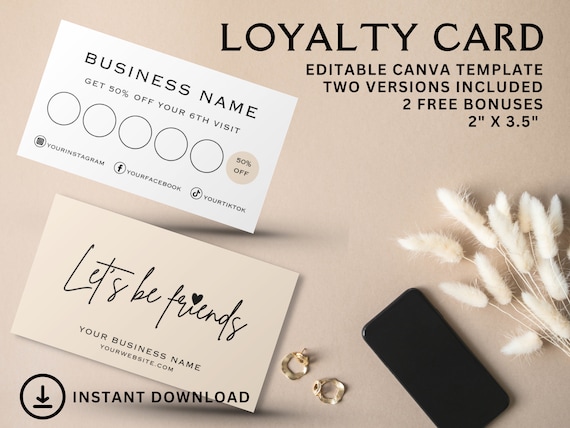 Salon Loyalty Cards