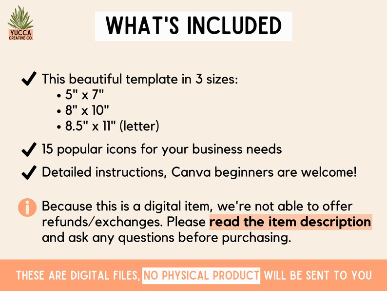 Payment Sign Bundle, Business Sign Templates, QR Code Sign, Let’s Be ...
