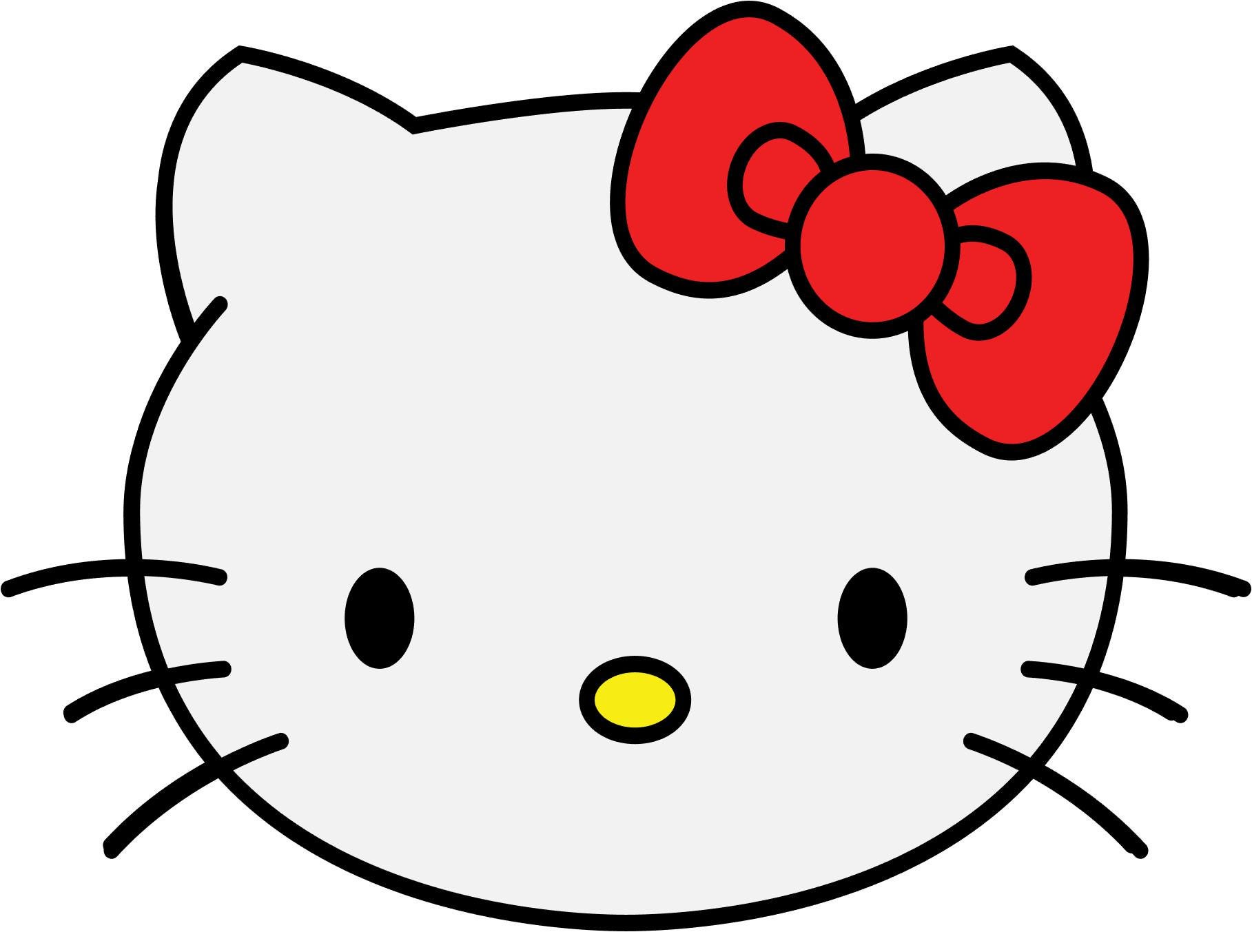 Hello Kitty Vinyl Decal Sticker Car Laptop Multi Color and Size - Etsy