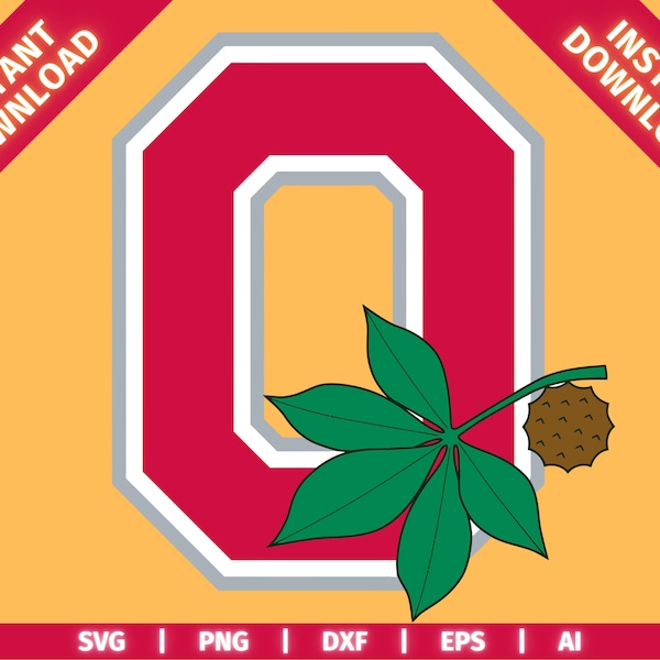 Ohio State Block O Svg - Etsy
