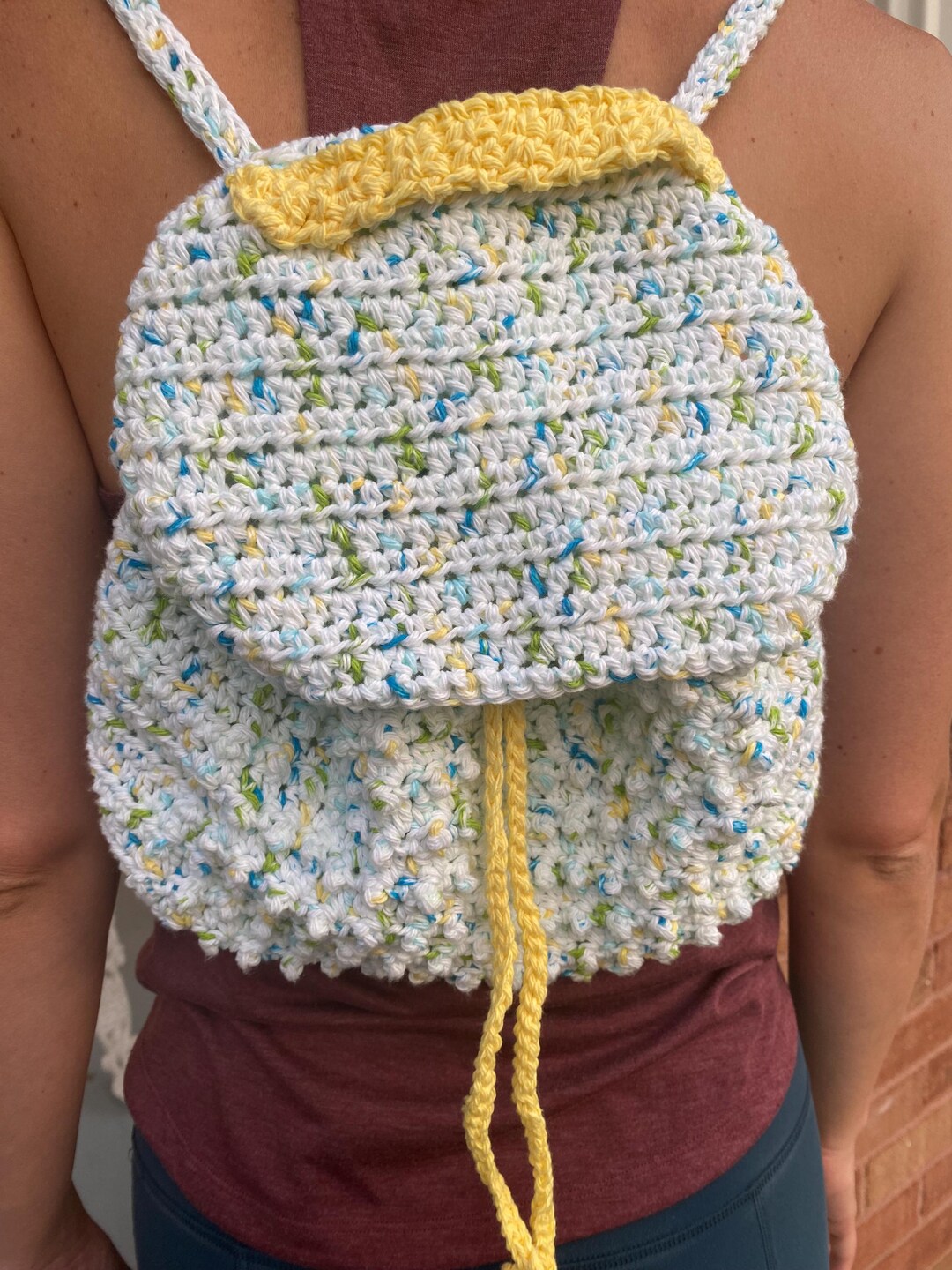 Mini Crochet Backpack - Etsy