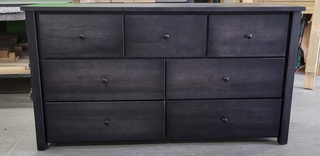 7 Drawer Dresser in Maple With Matching Knobs - Etsy
