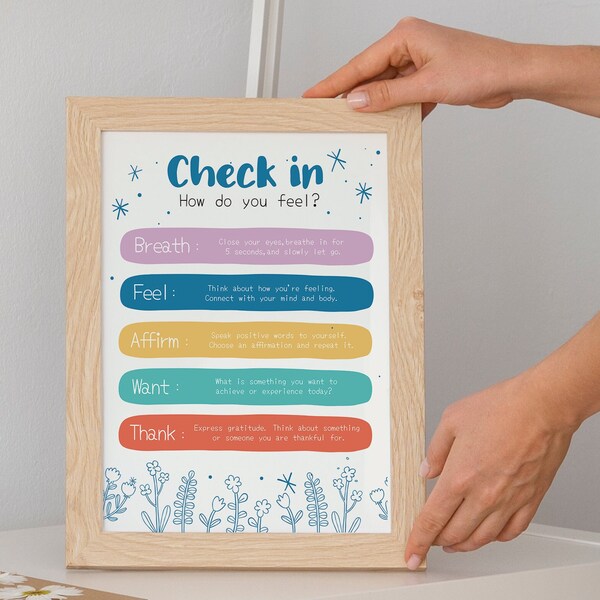 Calming Corner Printable Poster for Classroom, Calm Down Corner, School ...