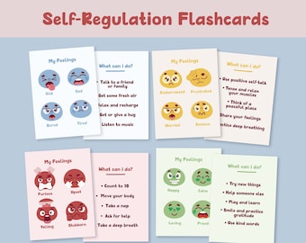 Halloween Breathing Exercises Flashcards for Kids Calming - Etsy