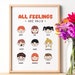 Feelings Check in Poster, Self-care Check-in, Check in Therapy Office ...