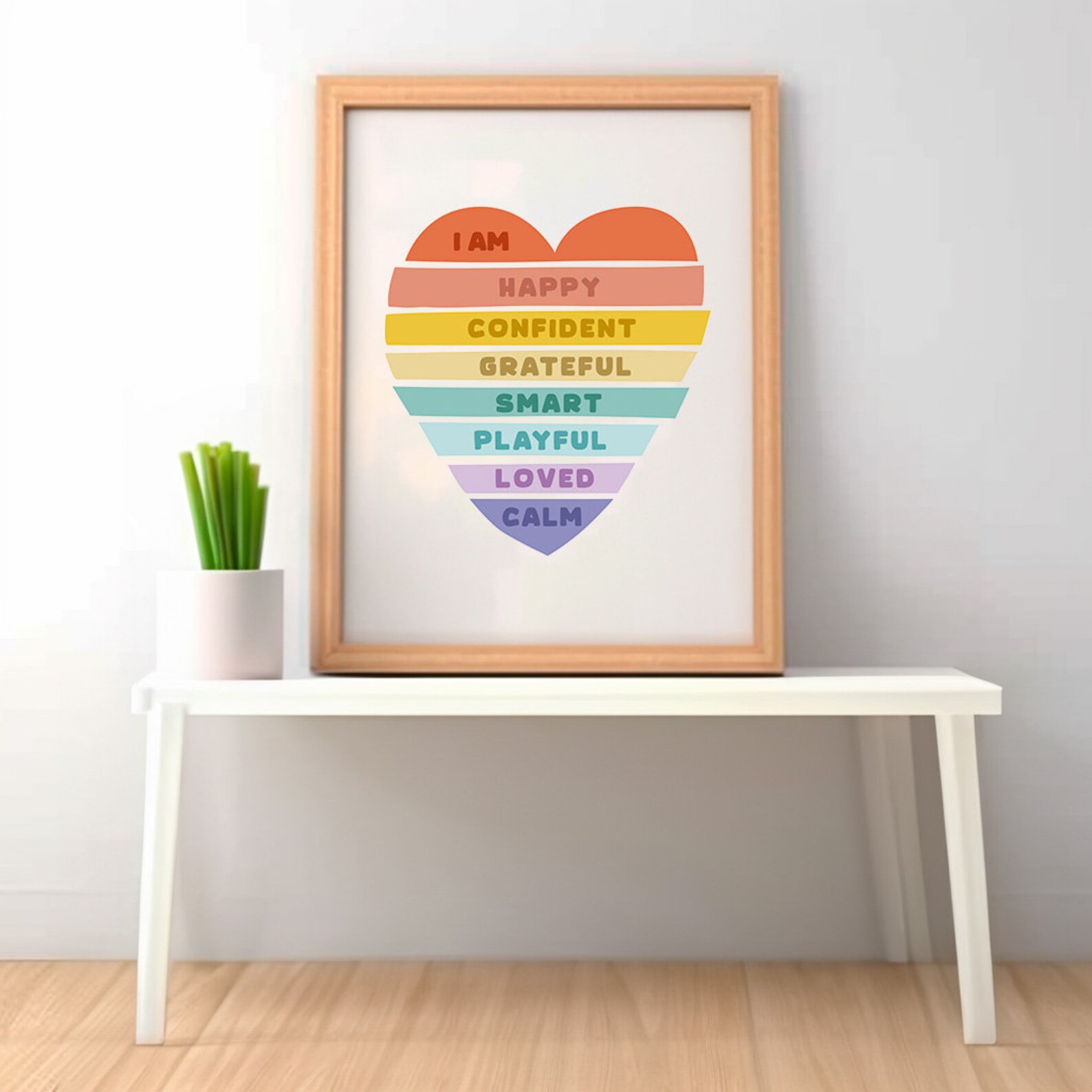 Positive Affirmations for Kids I Am Posters Positive Posters - Etsy