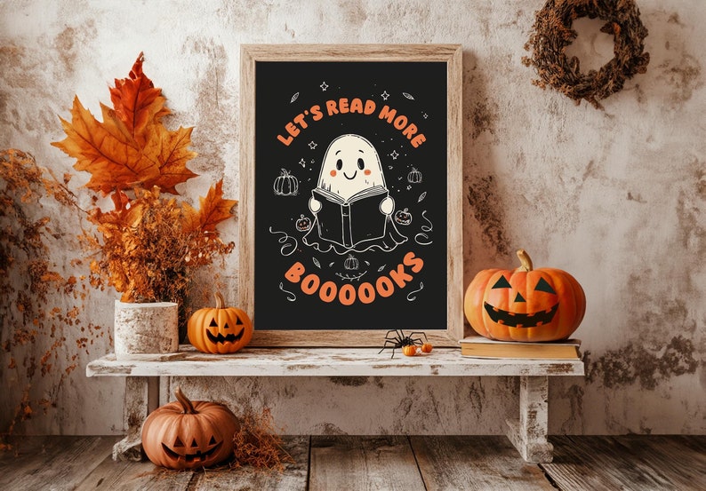 Halloween Homeschool Decor, Classroom Wall Art, Digital Download ...