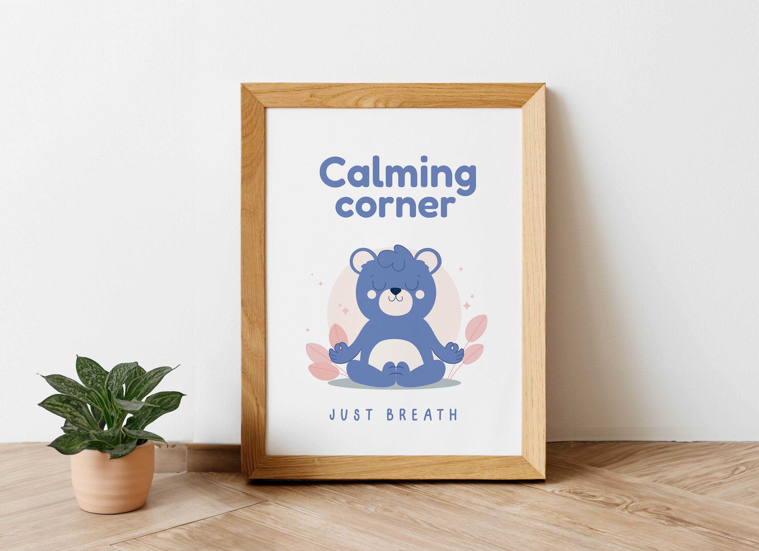 Calming Corner Printable Poster for Classroom, Calm Down Corner, School ...