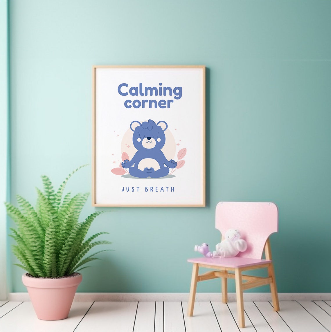 Calming Corner Printable Poster for Classroom, Calm Down Corner, School ...