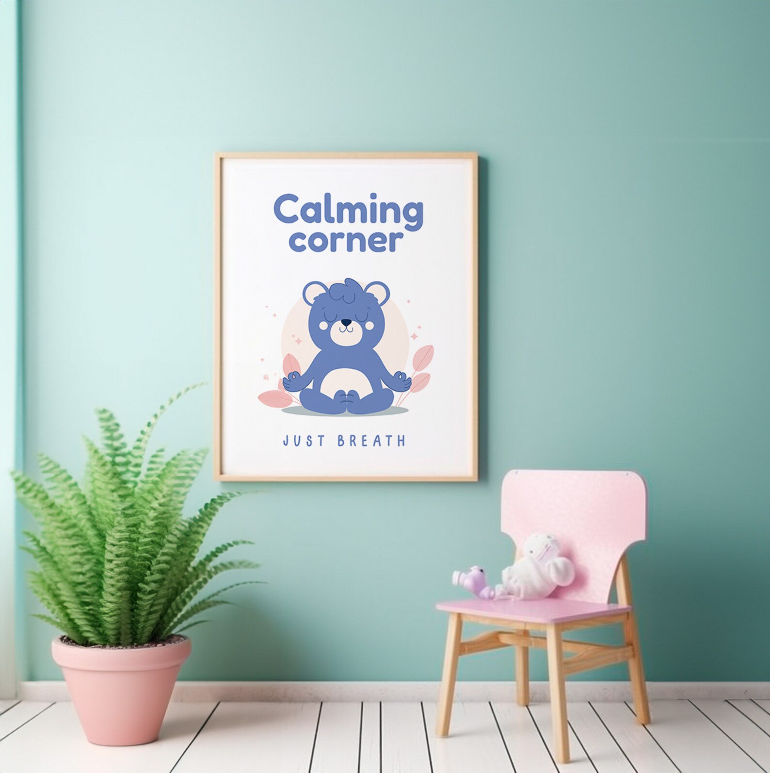Calming Corner Printable Poster for Classroom, Calm Down Corner, School ...