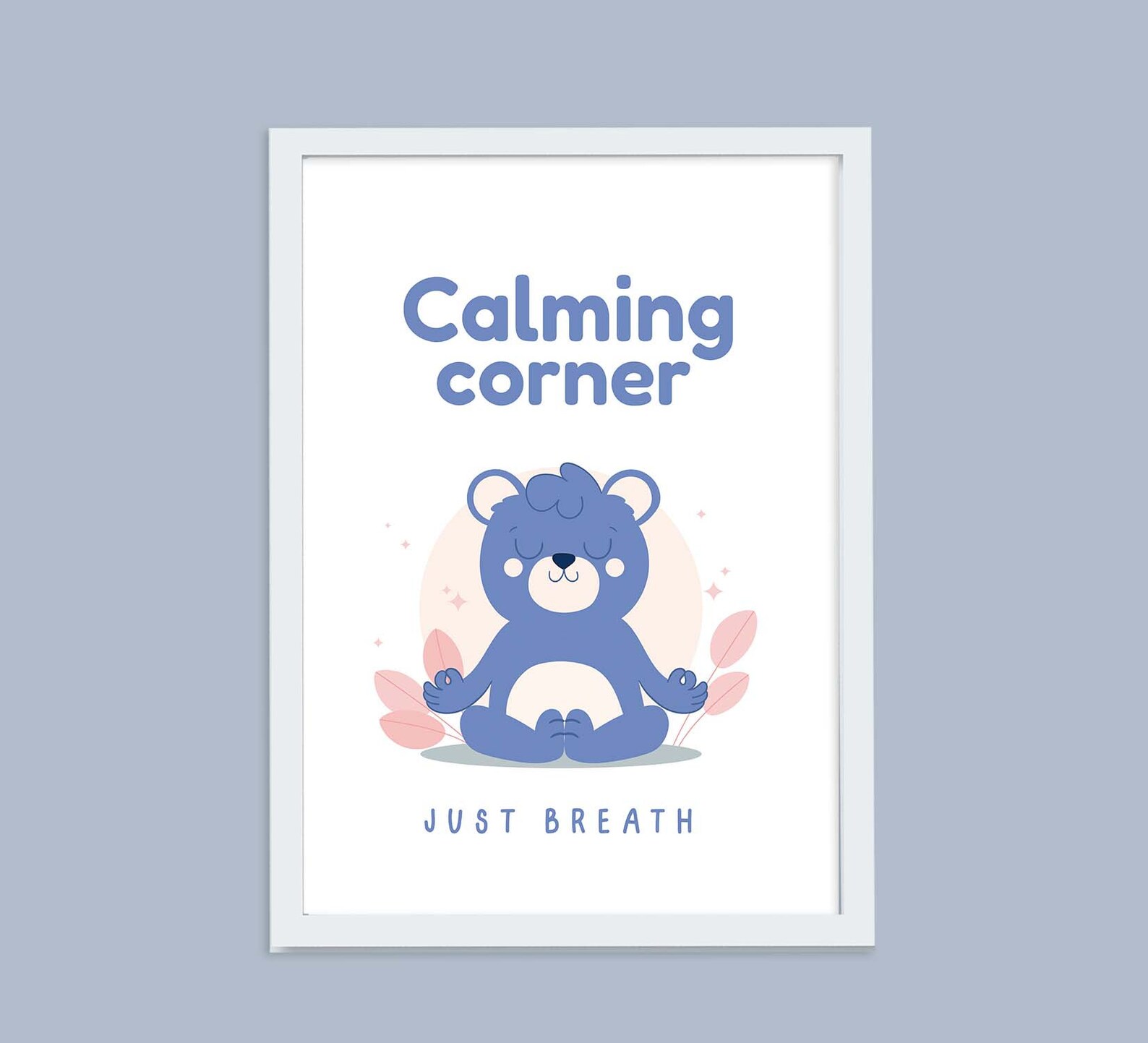 Set of 3 Calming Corner Wall Art, Pastel Colors, Educational Posters ...