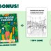 Vegetable Coloring Pages, Veggies Coloring Book, Easy Coloring, Kids ...