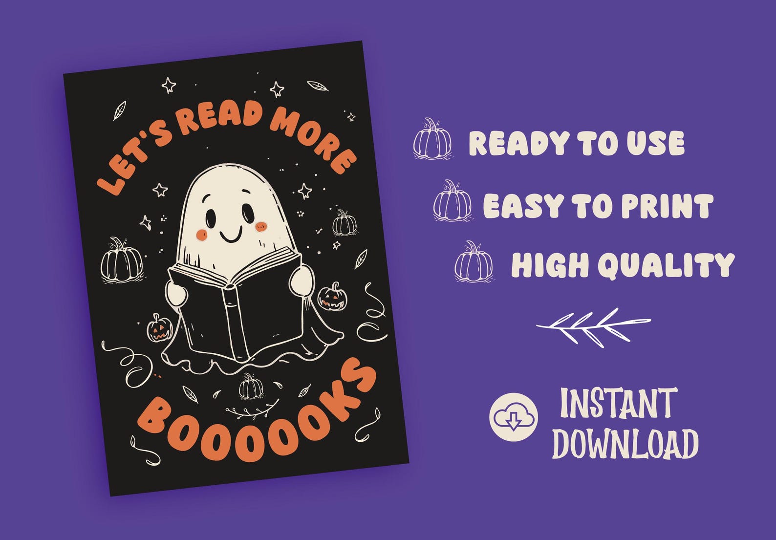 Halloween Homeschool Decor, Classroom Wall Art, Digital Download ...