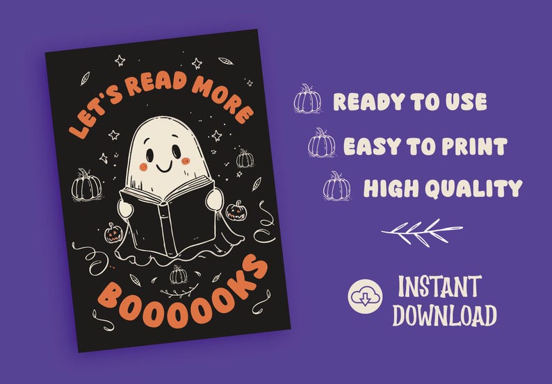 Halloween Homeschool Decor, Classroom Wall Art, Digital Download ...