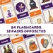 Halloween Opposite Flashcards, Montessori Homeschool Flashcards ...
