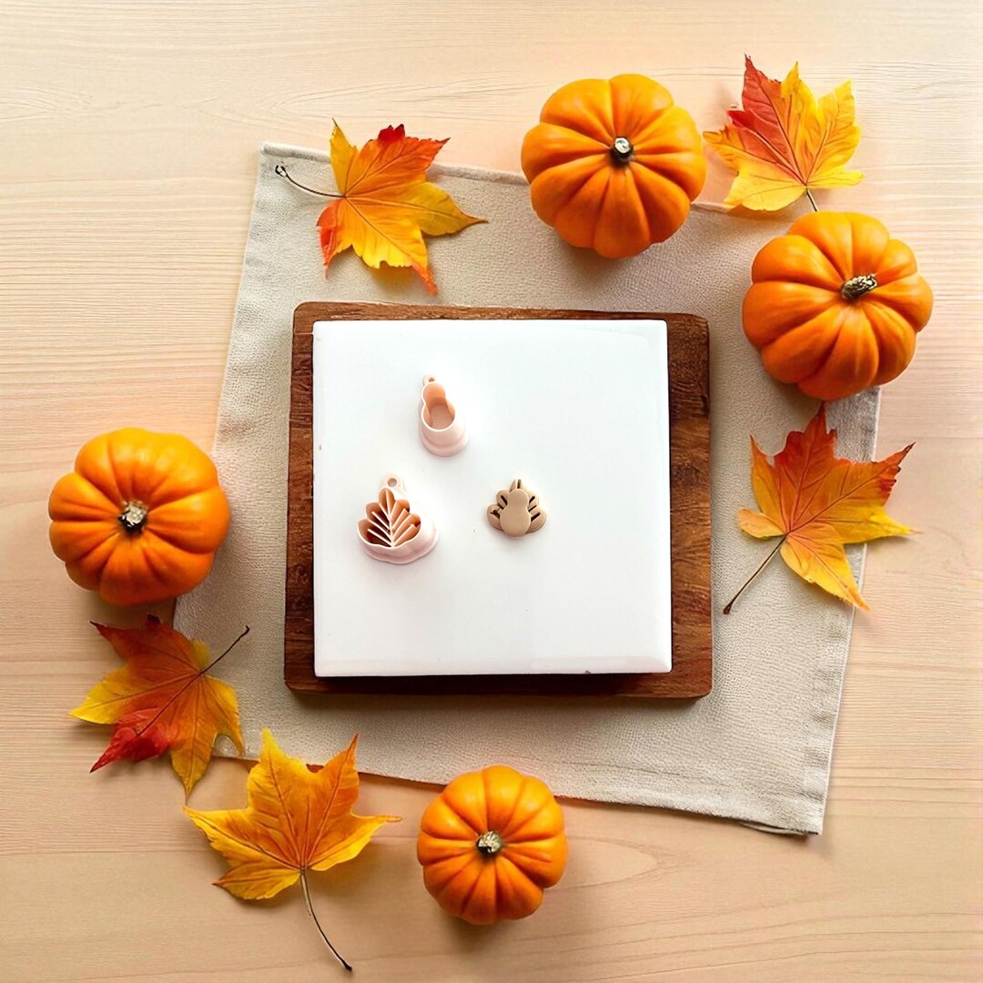 Thanksgiving Turkey Polymer Clay Cutter | Festive Clay Tool | Autumn ...