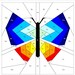 Beautiful Butterfly Foundation Paper Piecing Pattern FPP 12 Inch ...
