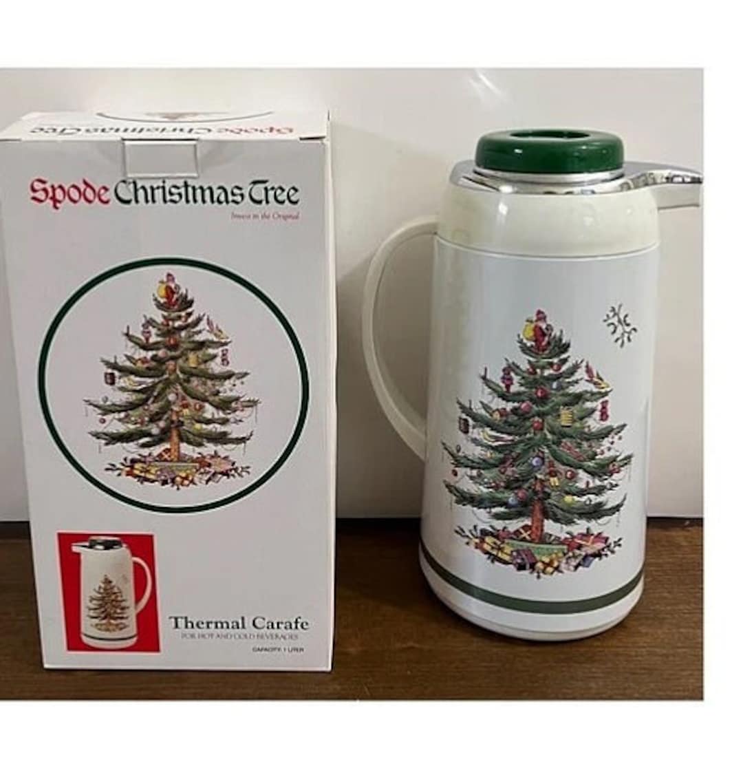 Spode Christmas Tree Thermal Carafe - Etsy