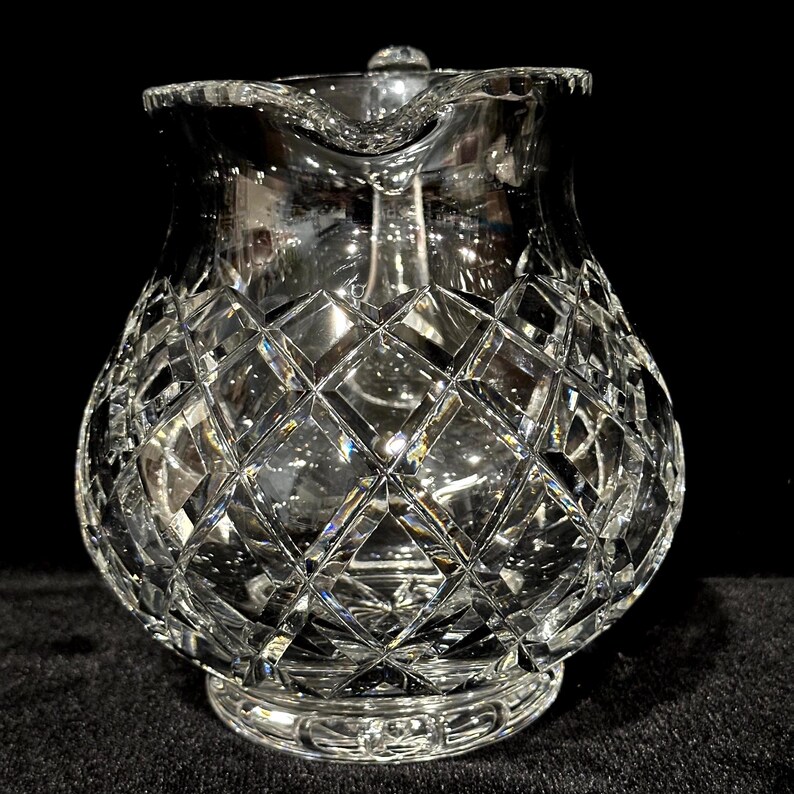 Beautiful High Quality Cut Lead Crystal Pitcher. - Etsy