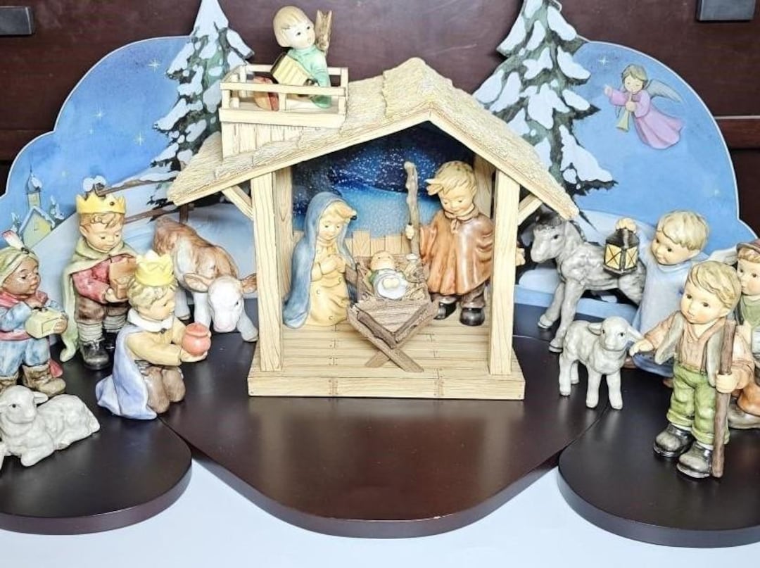 RARE Hummel Children's Nativity Christmas Pageant 21 Pc Set - Etsy