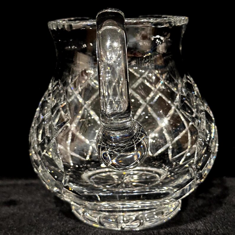 Beautiful High Quality Cut Lead Crystal Pitcher. - Etsy
