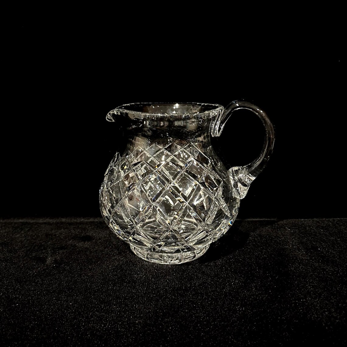 Beautiful High Quality Cut Lead Crystal Pitcher. - Etsy