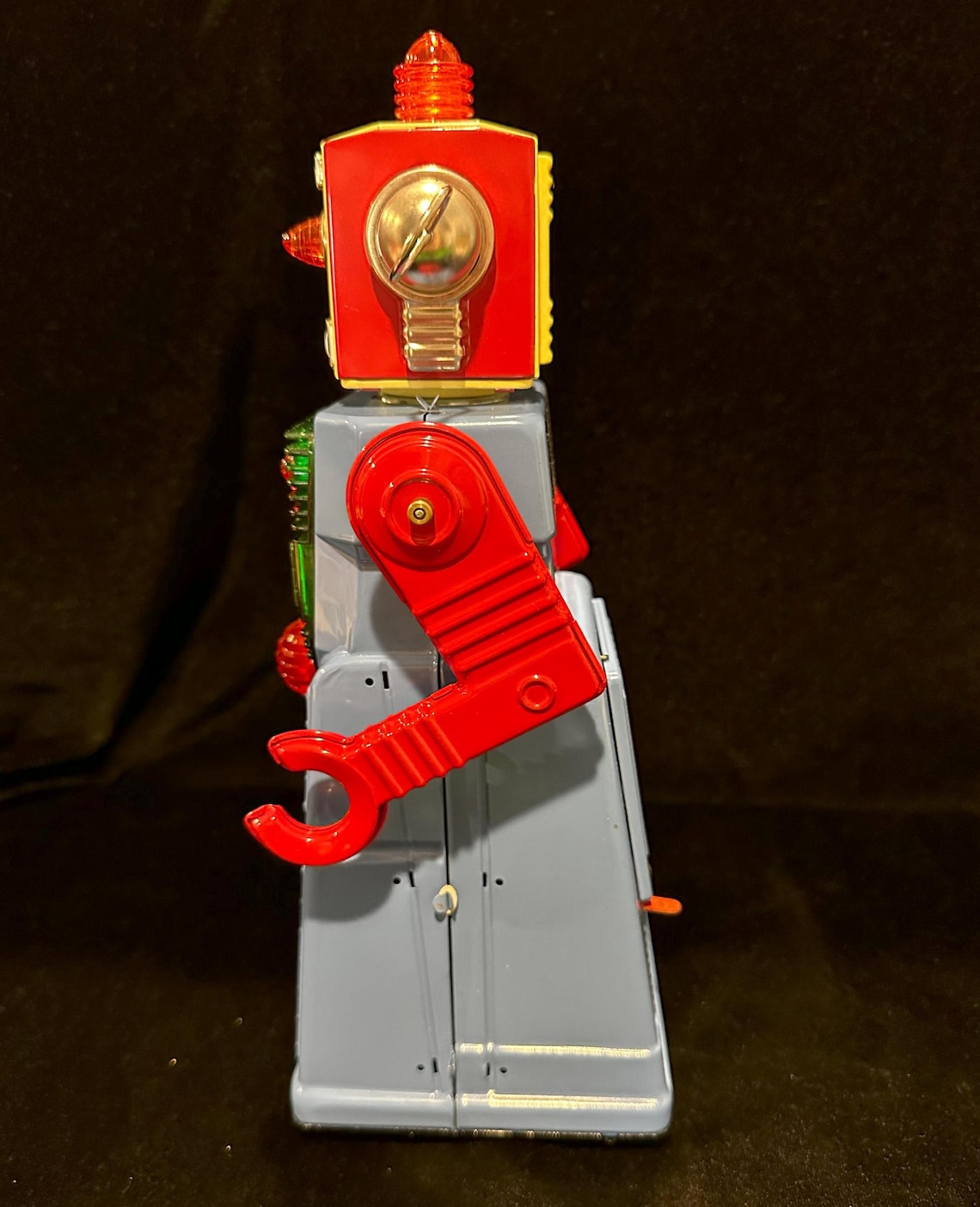 Chief Robotman Robot BLUE Tin Toy Battery Operated Robot. - Etsy