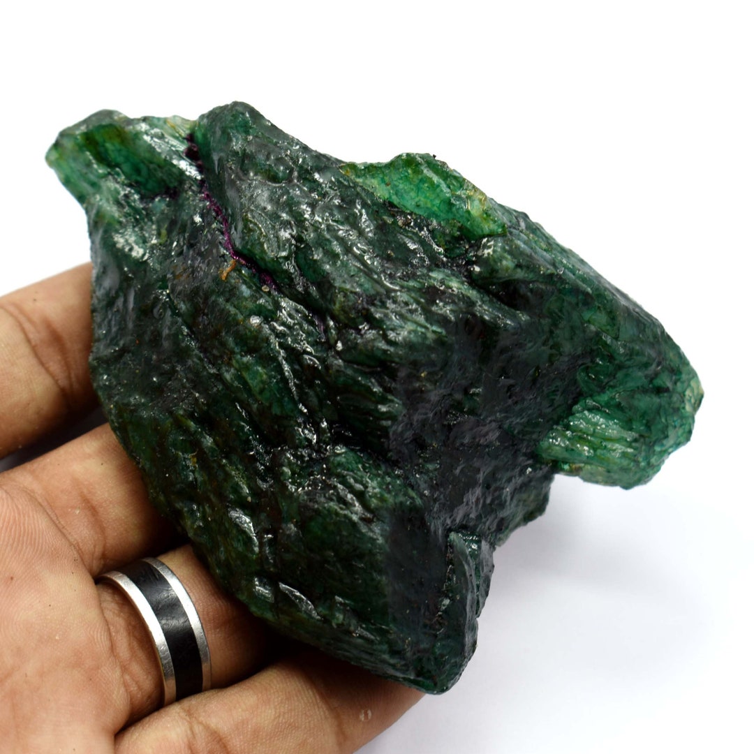 Premium Quality Natural Green Emerald Rough 300-400 Ct Certified ...