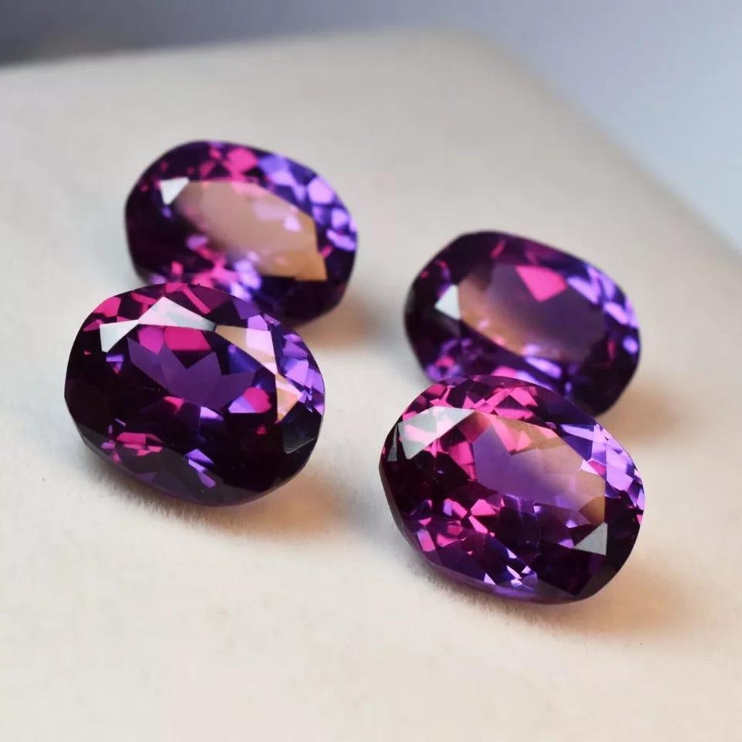 Certified Real Alexandrite Natural Color Changing Alexandrite Ring ...