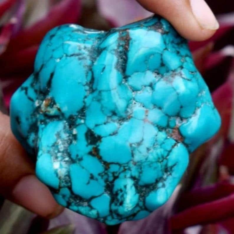 High Quality Natural Arizona Blue Turquoise 999 Ct Raw Rough Gemstone ...
