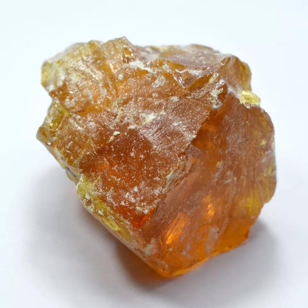 Raw Rough Natural Orange Uncut Amber Gemstone 500-555 Ct CERTIFIED ...