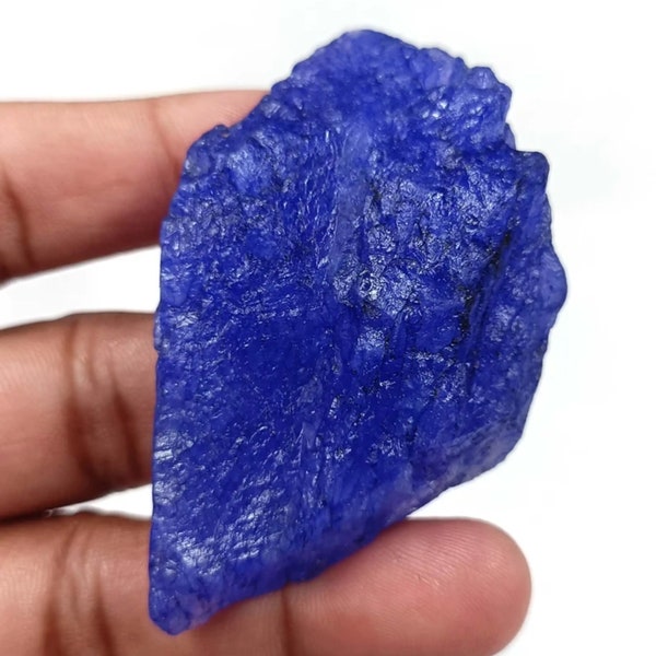 Raw Blue Gemstone - Etsy