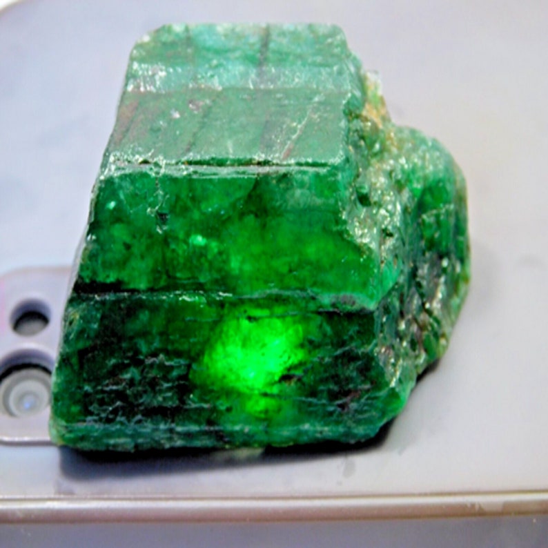 Natural Emerald Rough Certified 222-300 Ct EMERALD GEMSTONE ROUGH ...