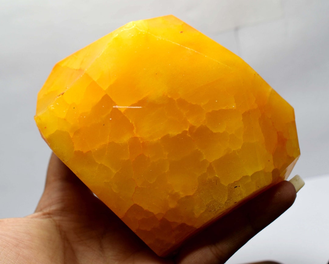 RAW Yellow Sapphire Slice, High Quality Yellow Sapphire Rough Stone for ...