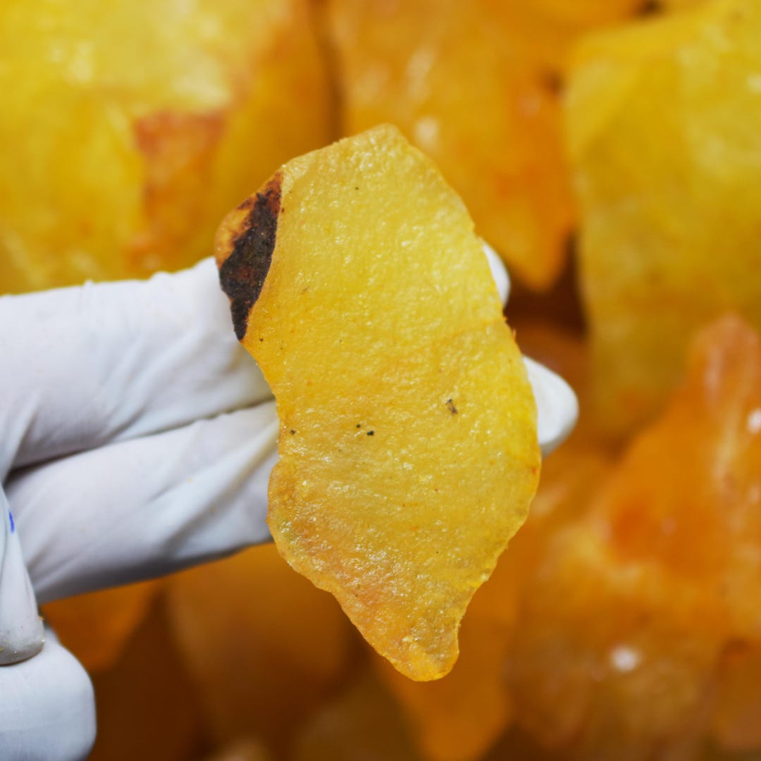 Yellow Sapphire Raw 2500-2600 Ct Natural Yellow Sapphire Rough Raw ...