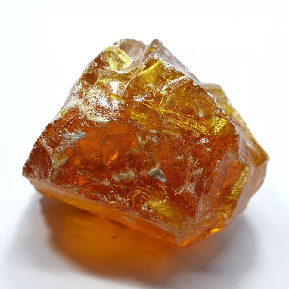 Raw Rough Natural Orange Uncut Amber Gemstone 500-555 Ct CERTIFIED ...