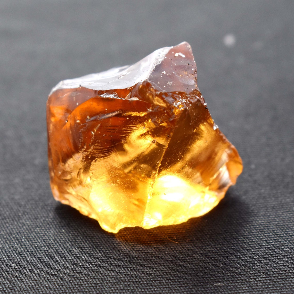 Crystal Imperial Golden Stone Orange Topaz109.90 Carat Uncut - Etsy