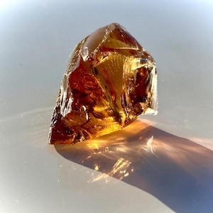 Orange Topaz Gemstone, 99-133 Carat Imperial Golden Stone - Certified ...