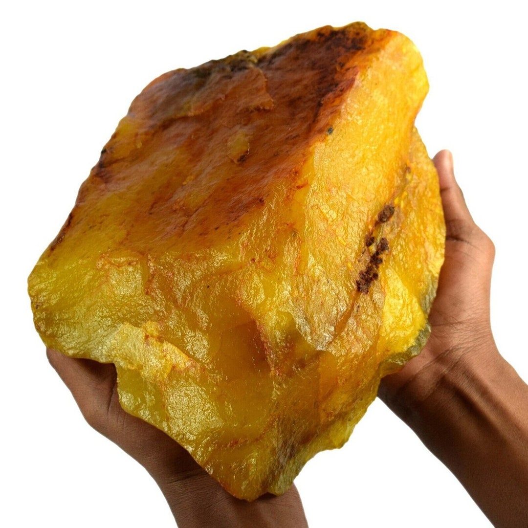 5000 Ct (1 Kg) Natural Yellow Sapphire Natural Rough Gemstone of High ...