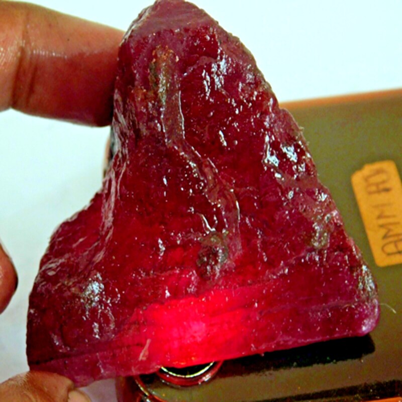 Uncut Ruby - Etsy
