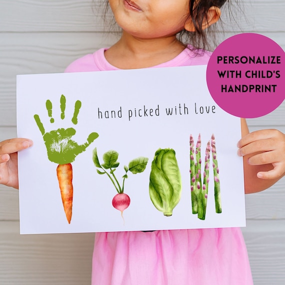Vegetable Art And Craft For Kids