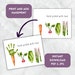 Vegetable Handprint Hand Print Gift Carrot Radish Lettuce Love Art ...