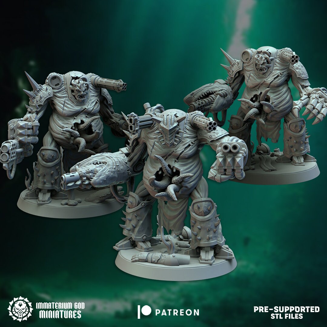 Abyssal Destroyers Set -immaterium God - Echoes From the Abyss Vol. VI ...