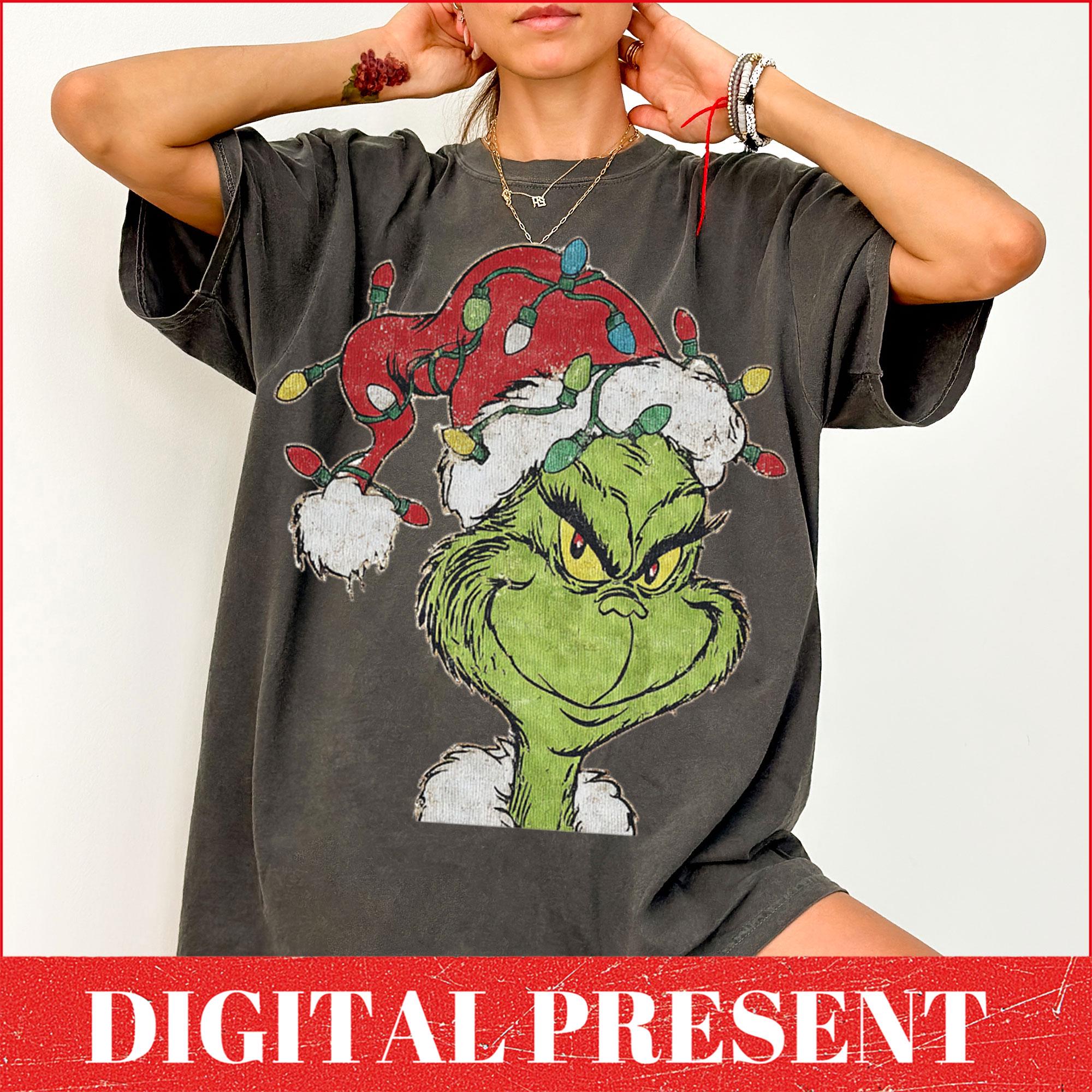 Retro Christmas Characters PNG: Vintage Sublimation Design (digital ...