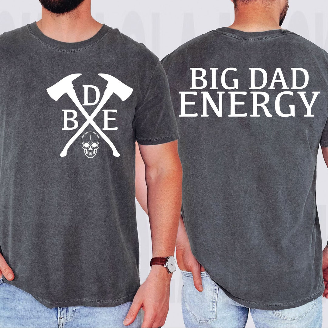 Big Dad Energy SVG for Cricut, Fathers Gift Svg, Funny Dad Svg ...