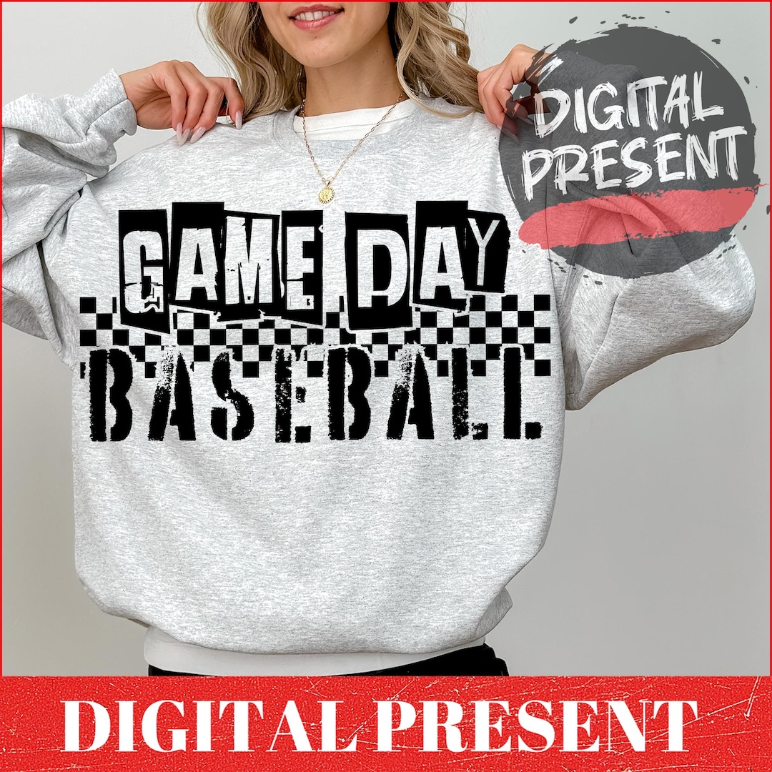 Game Day Baseball PNG Retro Baseball Game Day Design Trendy Baseball ...